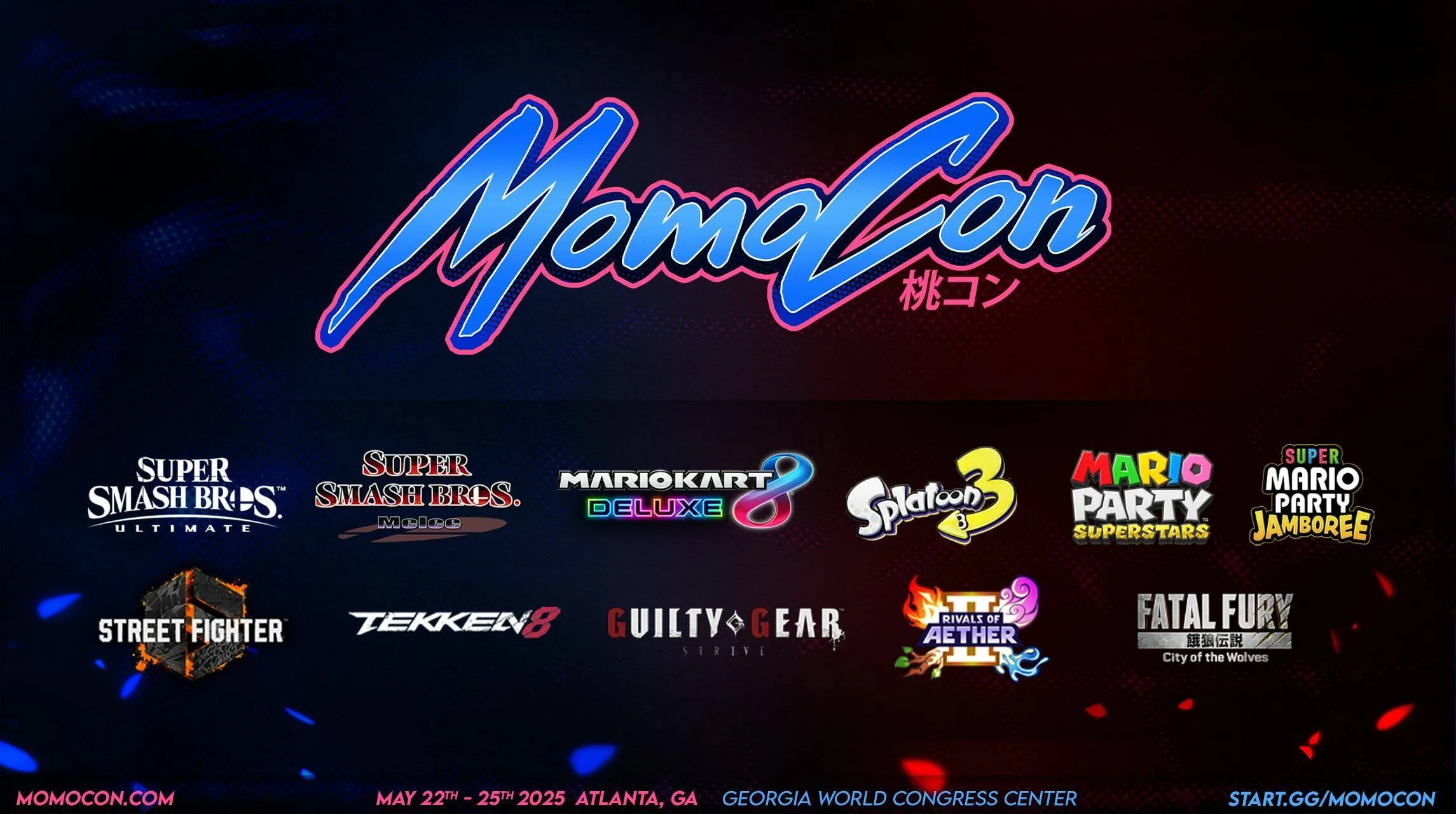 MomoCon 2025 宣布格斗游戏锦标赛及更多内容 - 电光指令